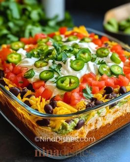 Authentic 7 Layer Mexican Dip