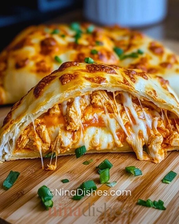 Buffalo Chicken Calzone