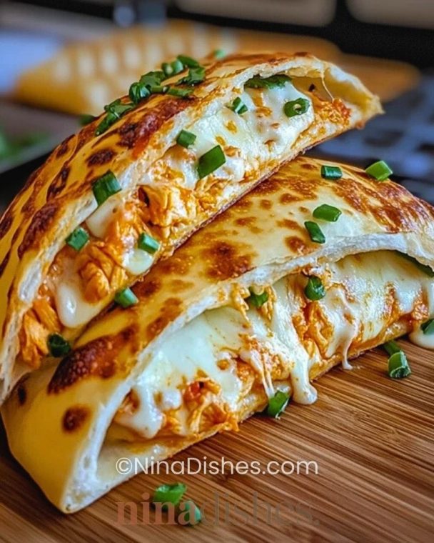 Buffalo Chicken Calzone