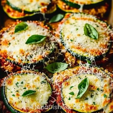 Giant Zucchini Parmesan