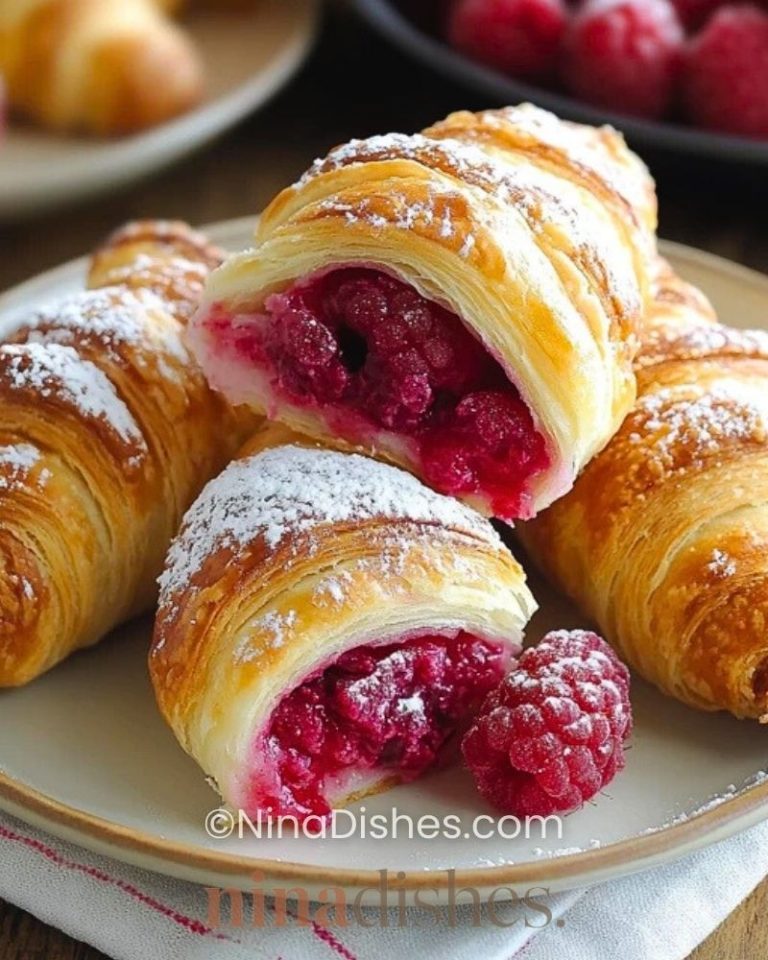 Raspberry Crescent Rolls