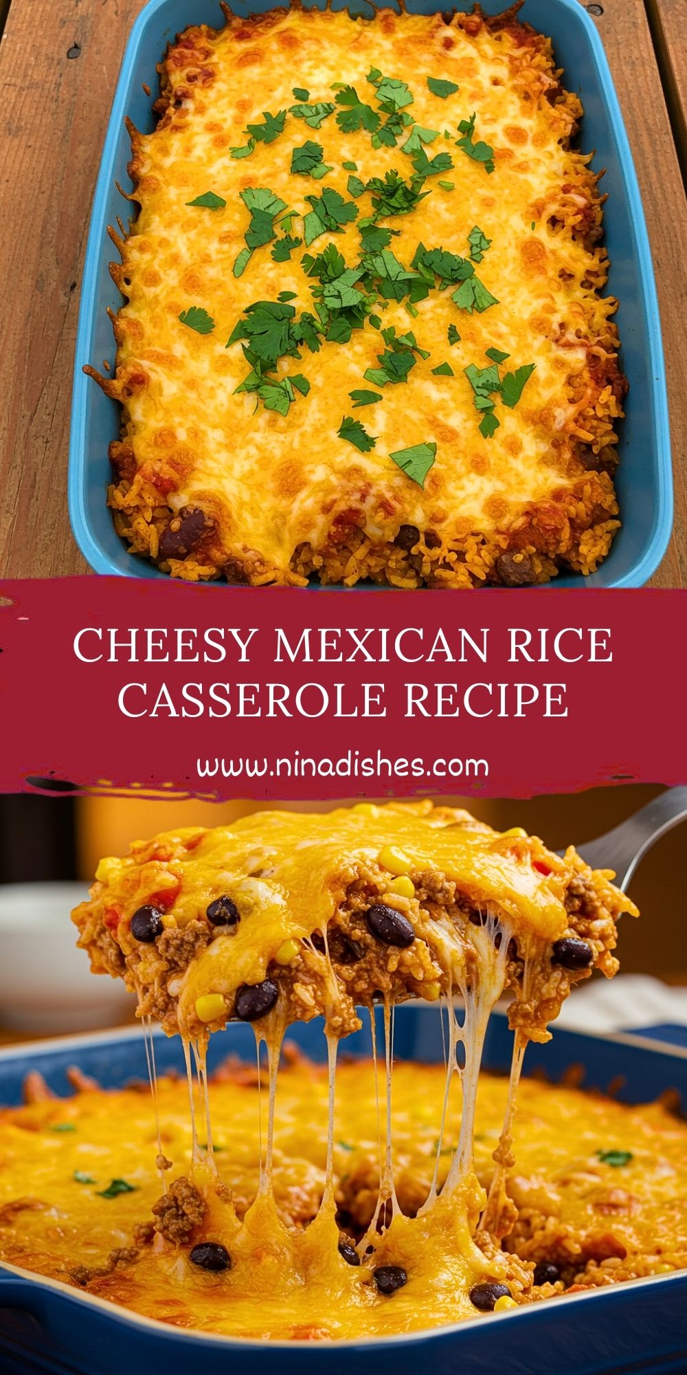 Cheesy Mexican Rice Casserole