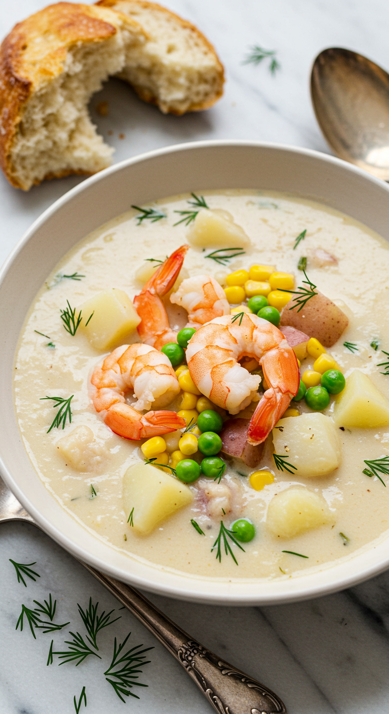 Thick and Creamy Seafood Chowder Recipe