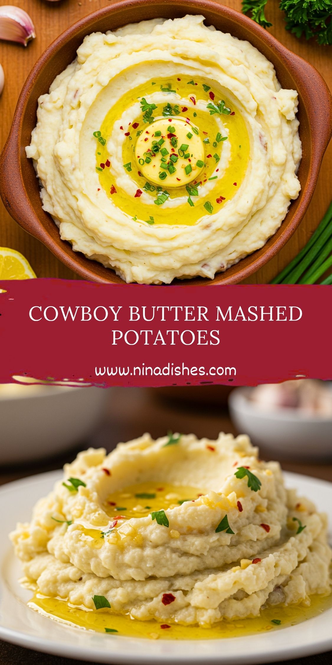 Cowboy Butter Mashed Potatoes