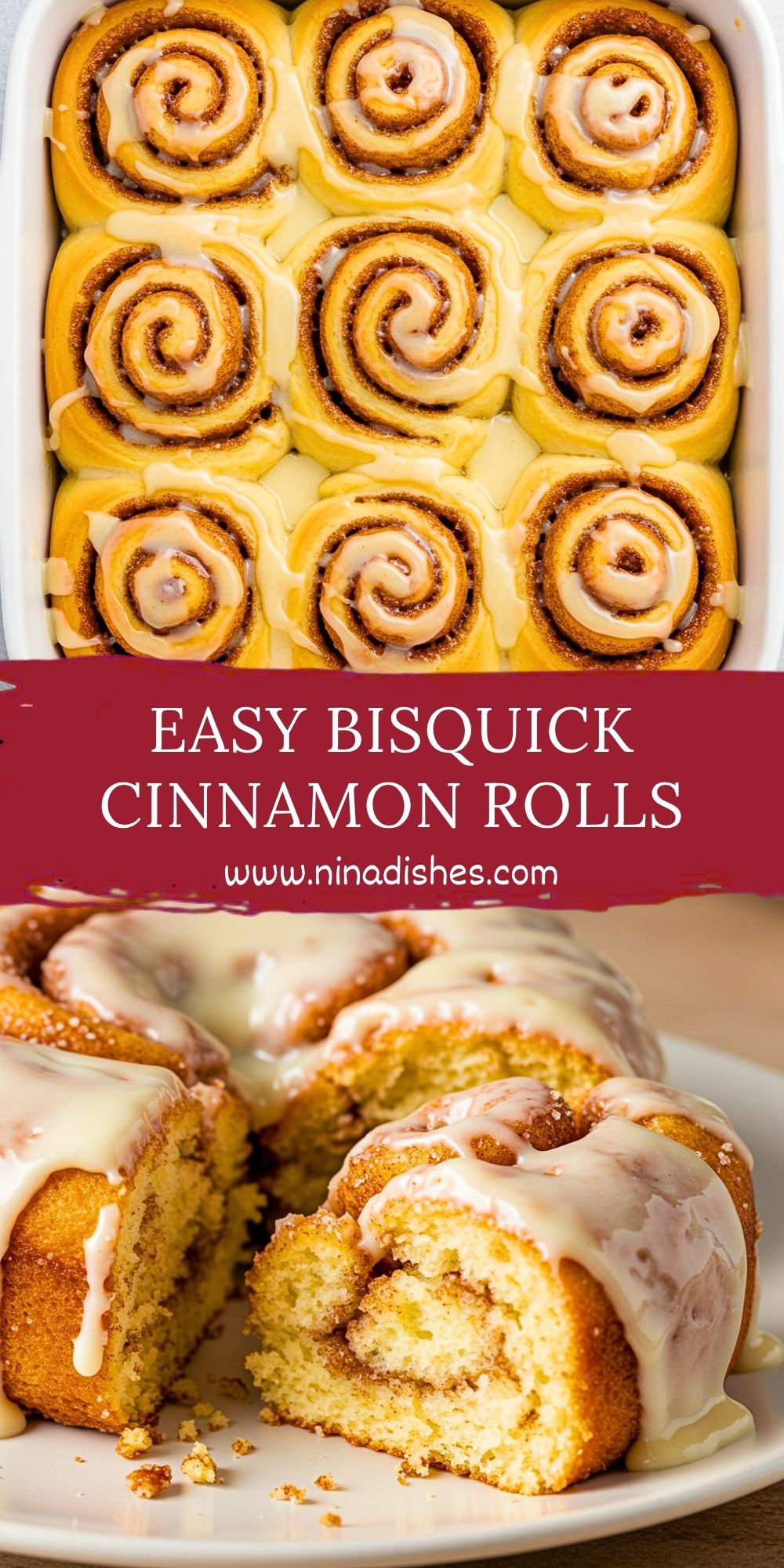 Easy Bisquick Cinnamon Rolls