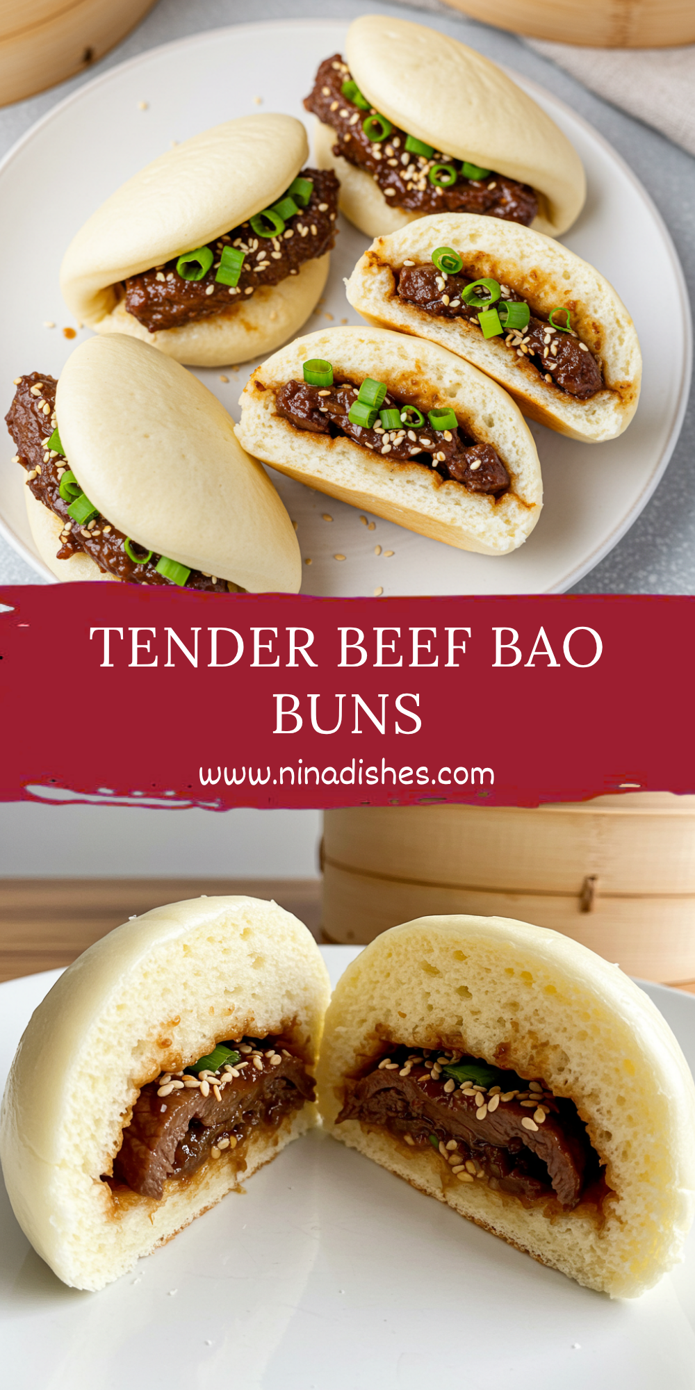 Tender Beef Bao Buns