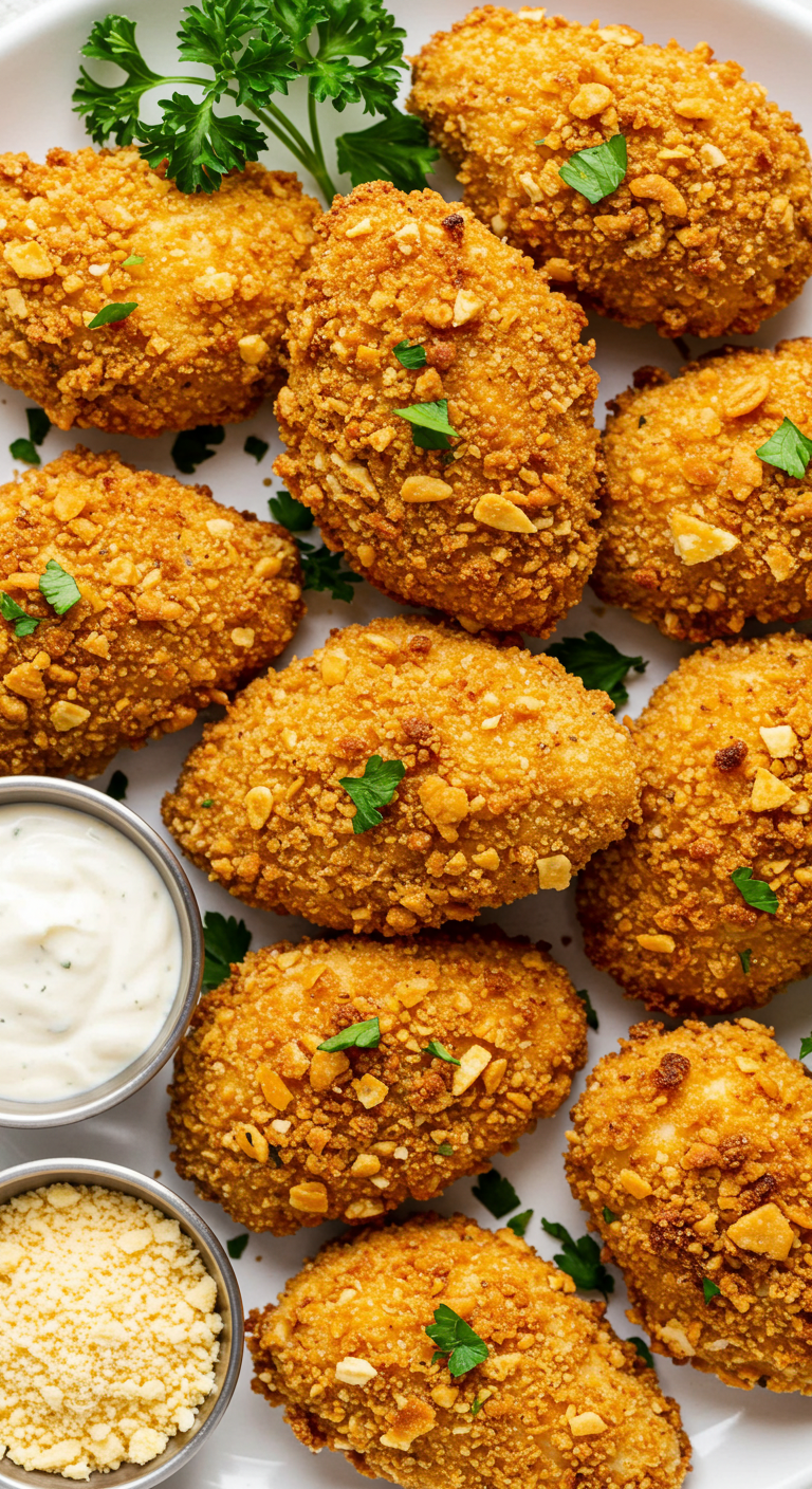 Crispy Ritz Cracker Chicken