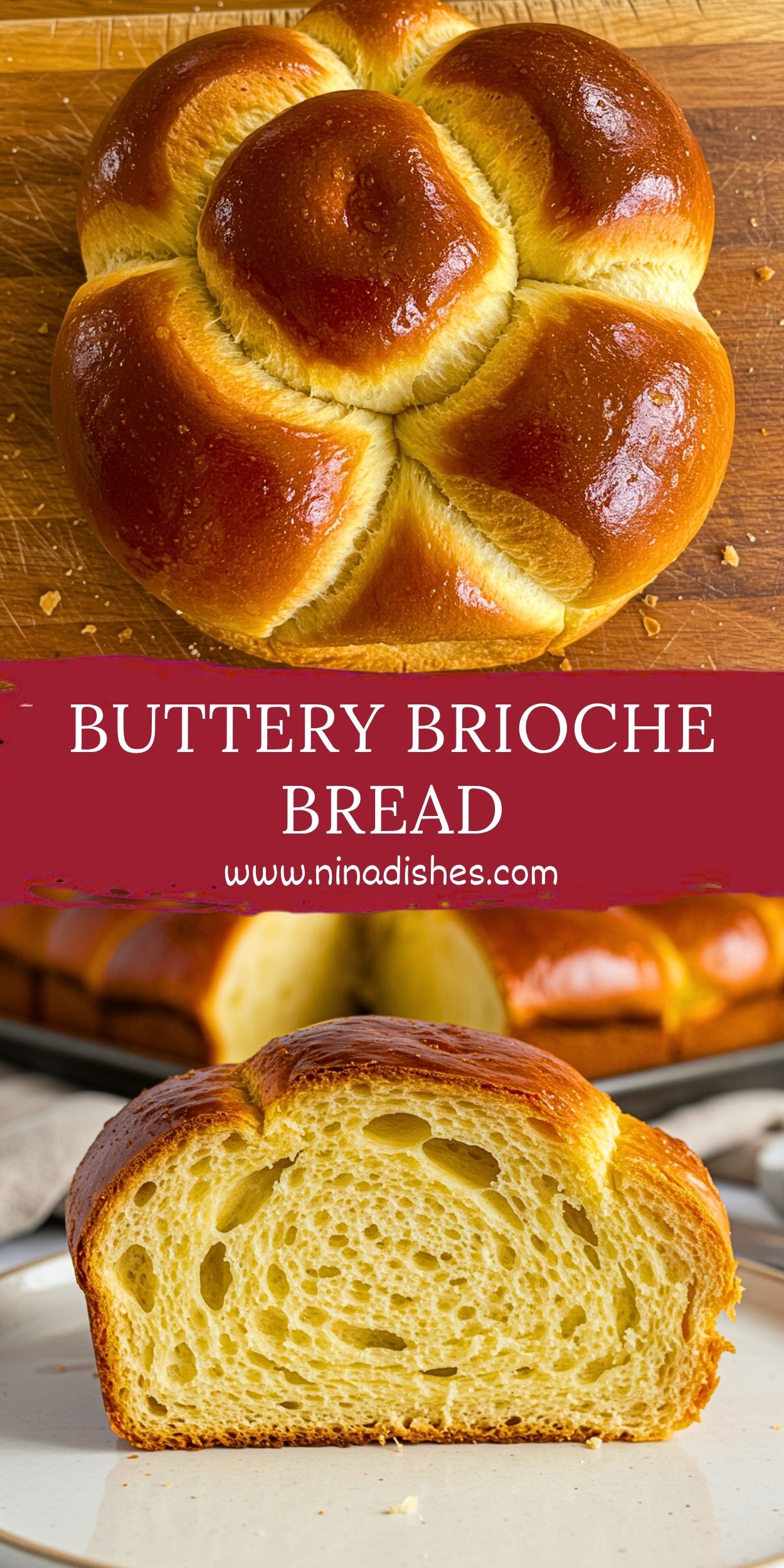 Buttery Brioche Bread
