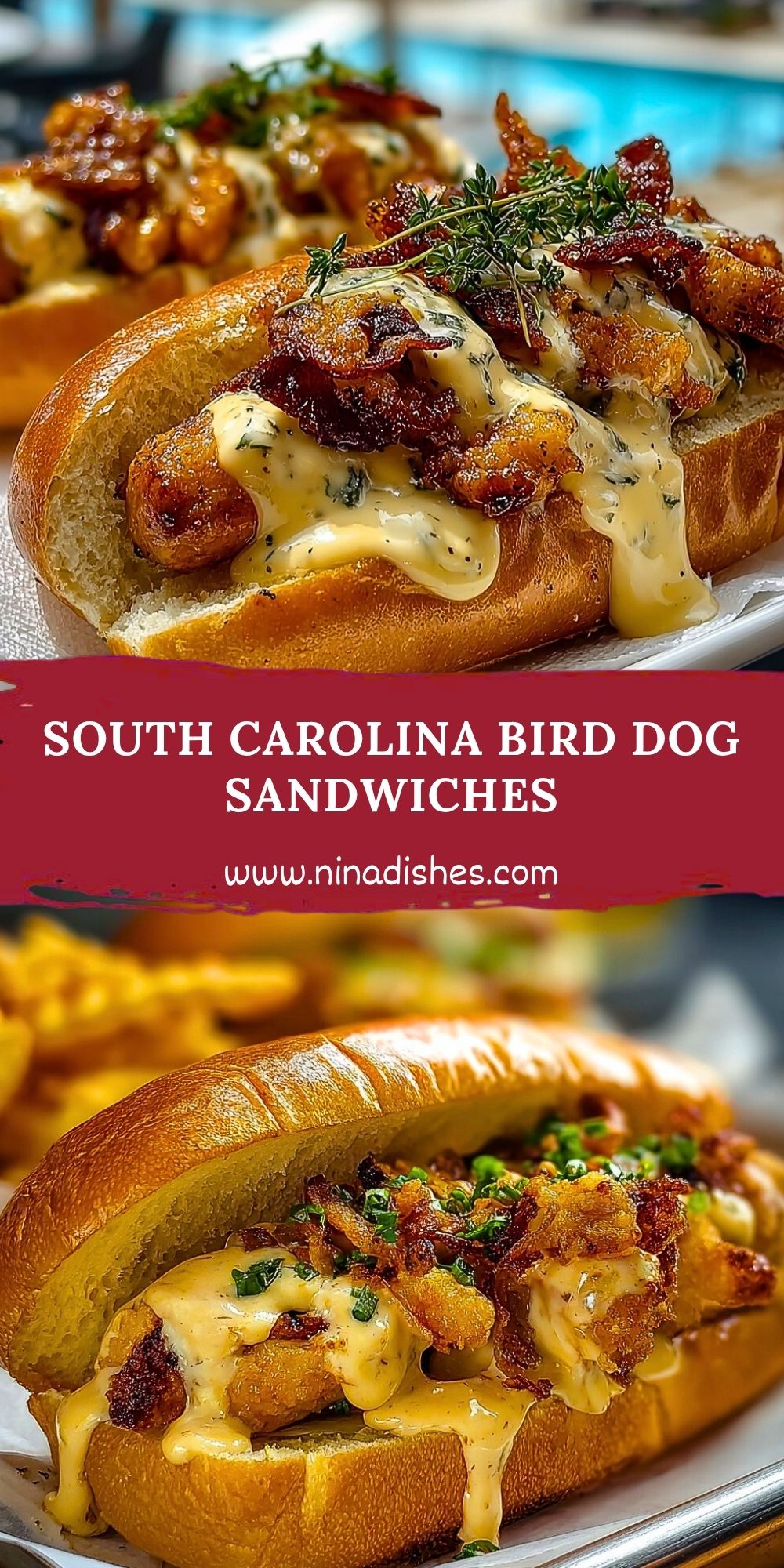South Carolina Bird Dog Sandwiches