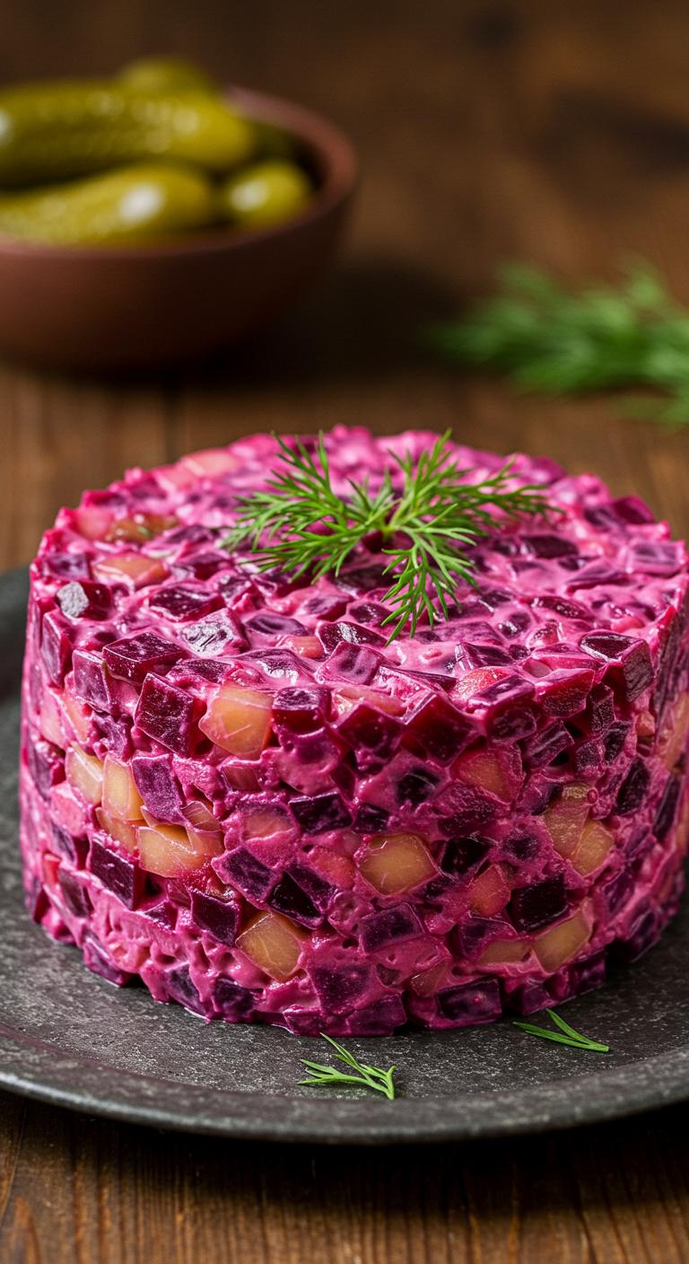 Easy Russian Beet Salad Recipe