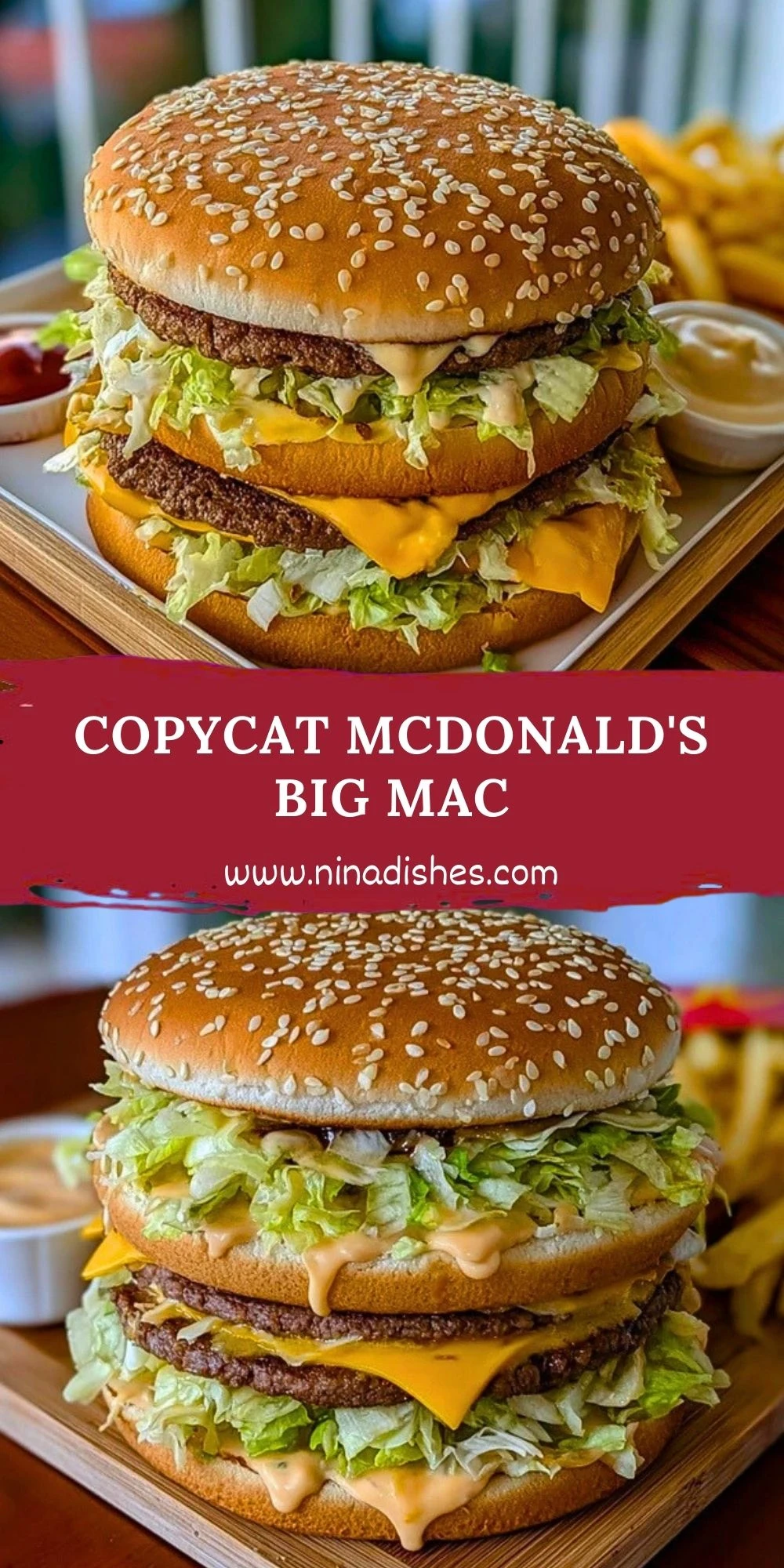 Copycat McDonald's Big Mac