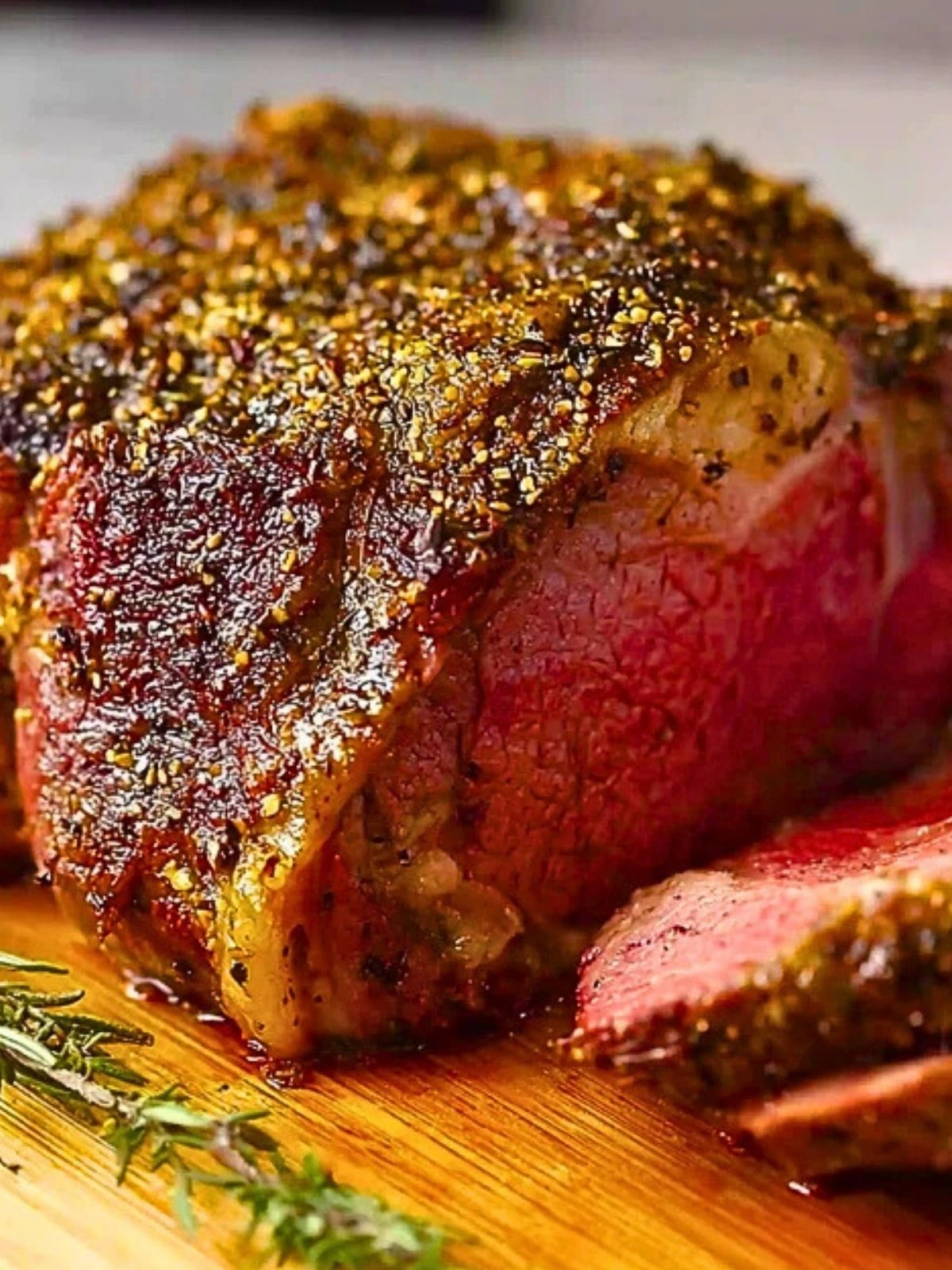 Easy Medium Rare Oven Roasted Prime Rib