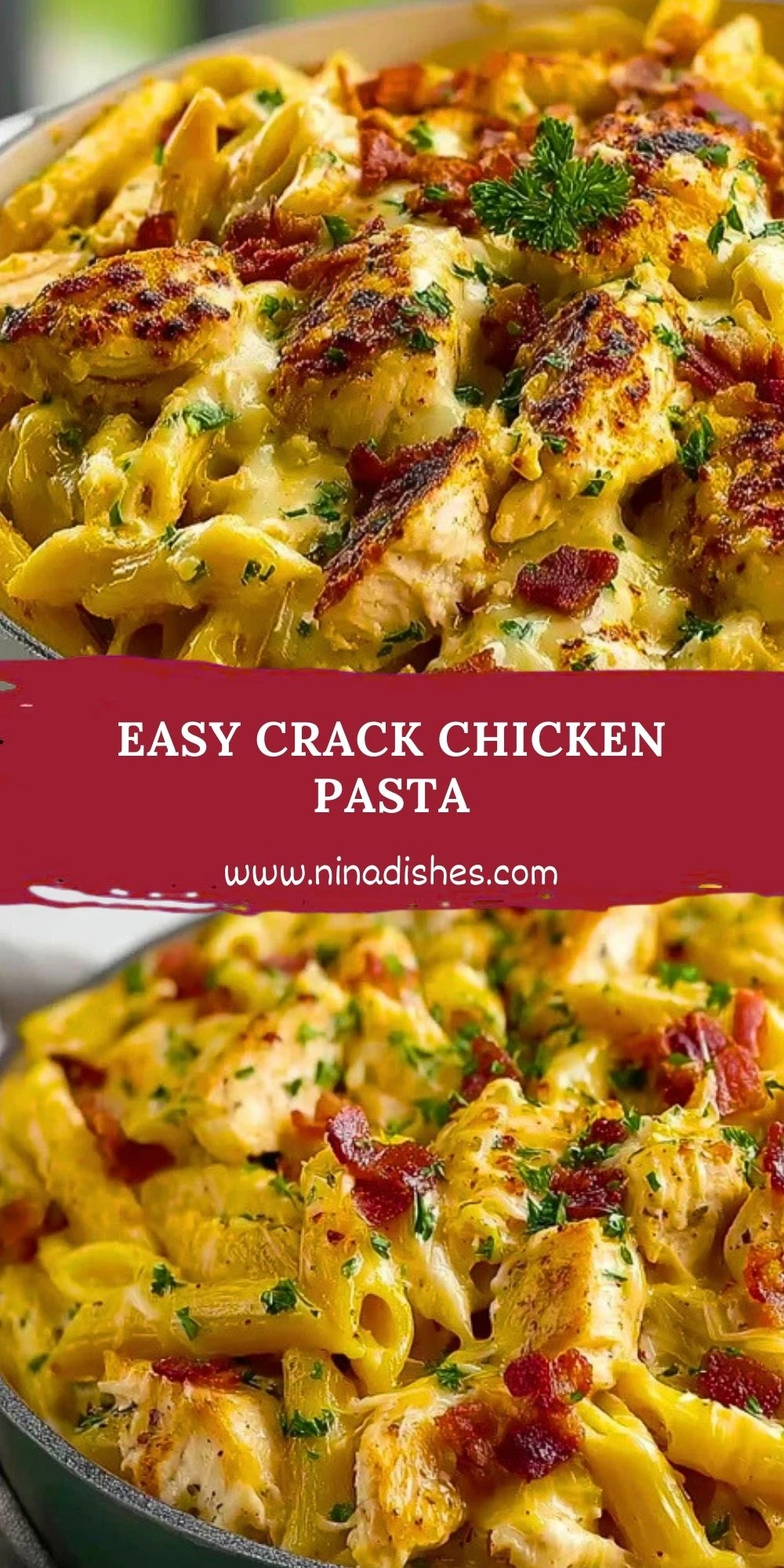 Easy Crack Chicken Pasta