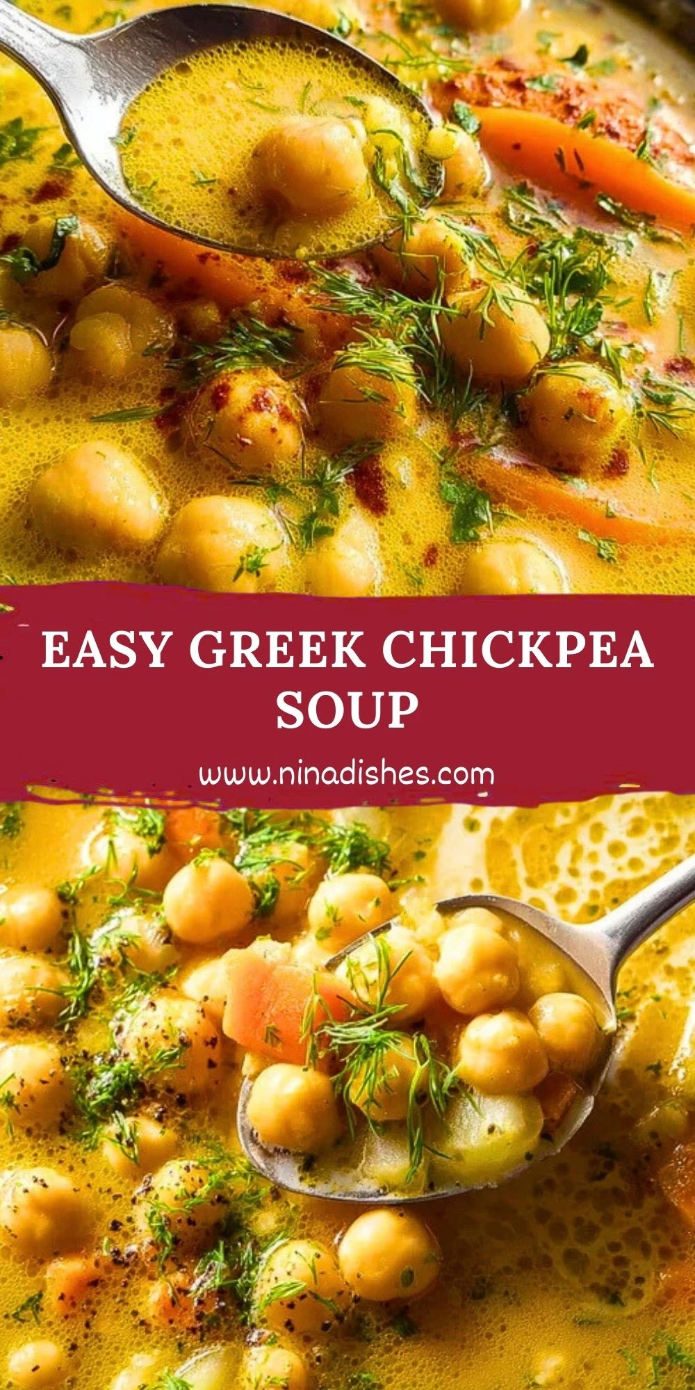 Easy Greek Chickpea Soup