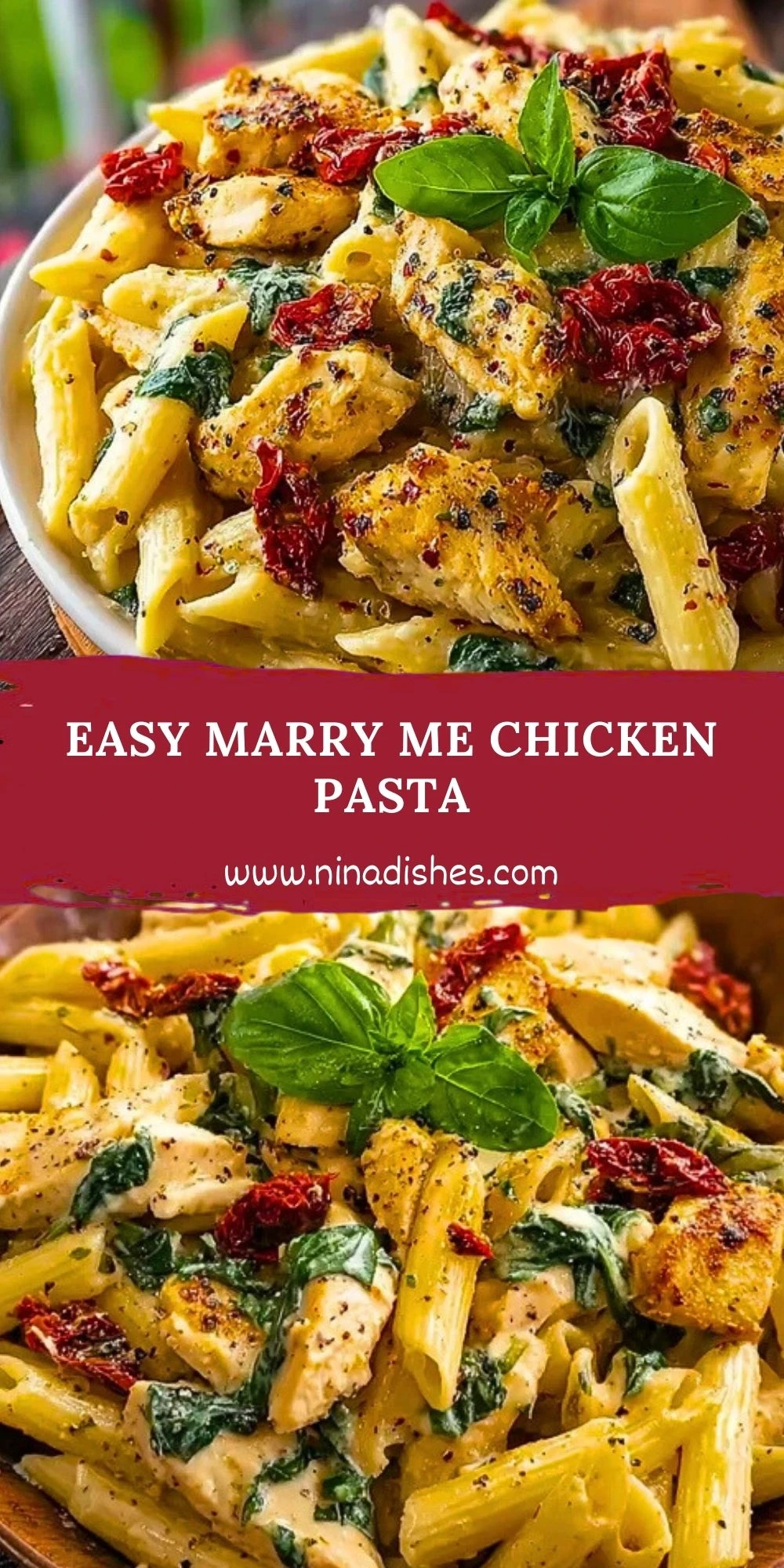 Easy Marry Me Chicken Pasta