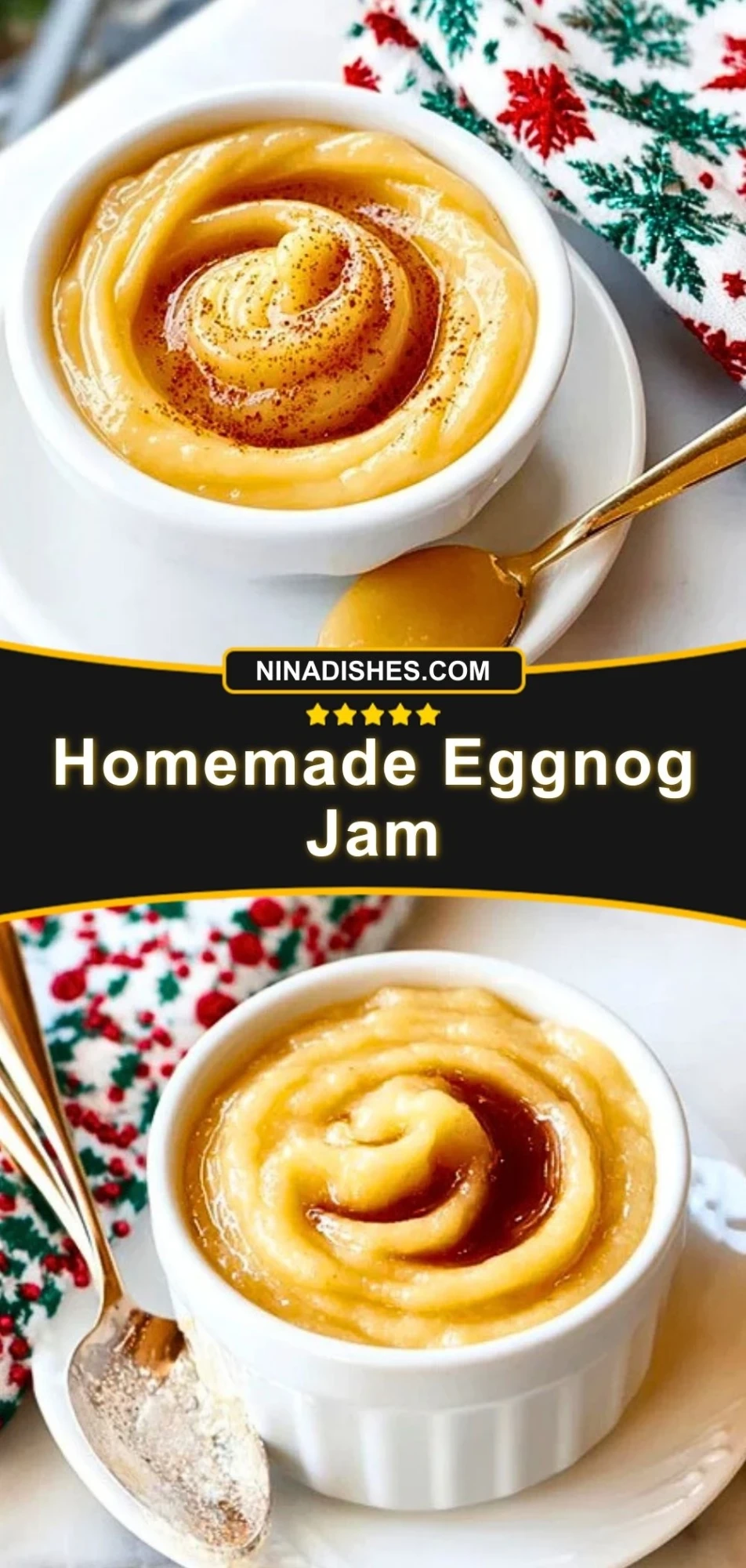 Homemade Eggnog Jam