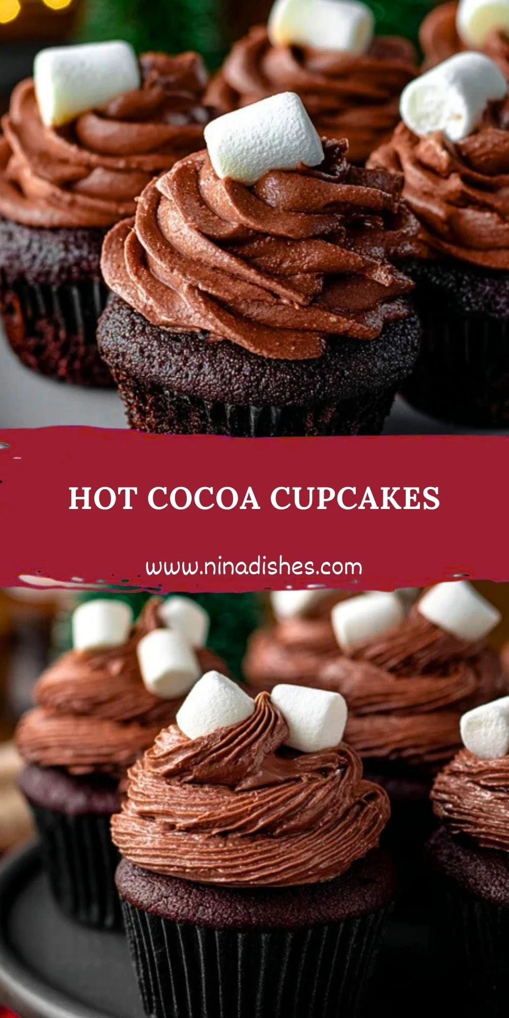 Hot Cocoa Cupcakes