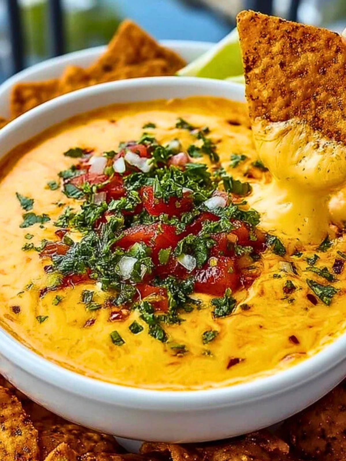 Homemade Nacho Cheese Dip