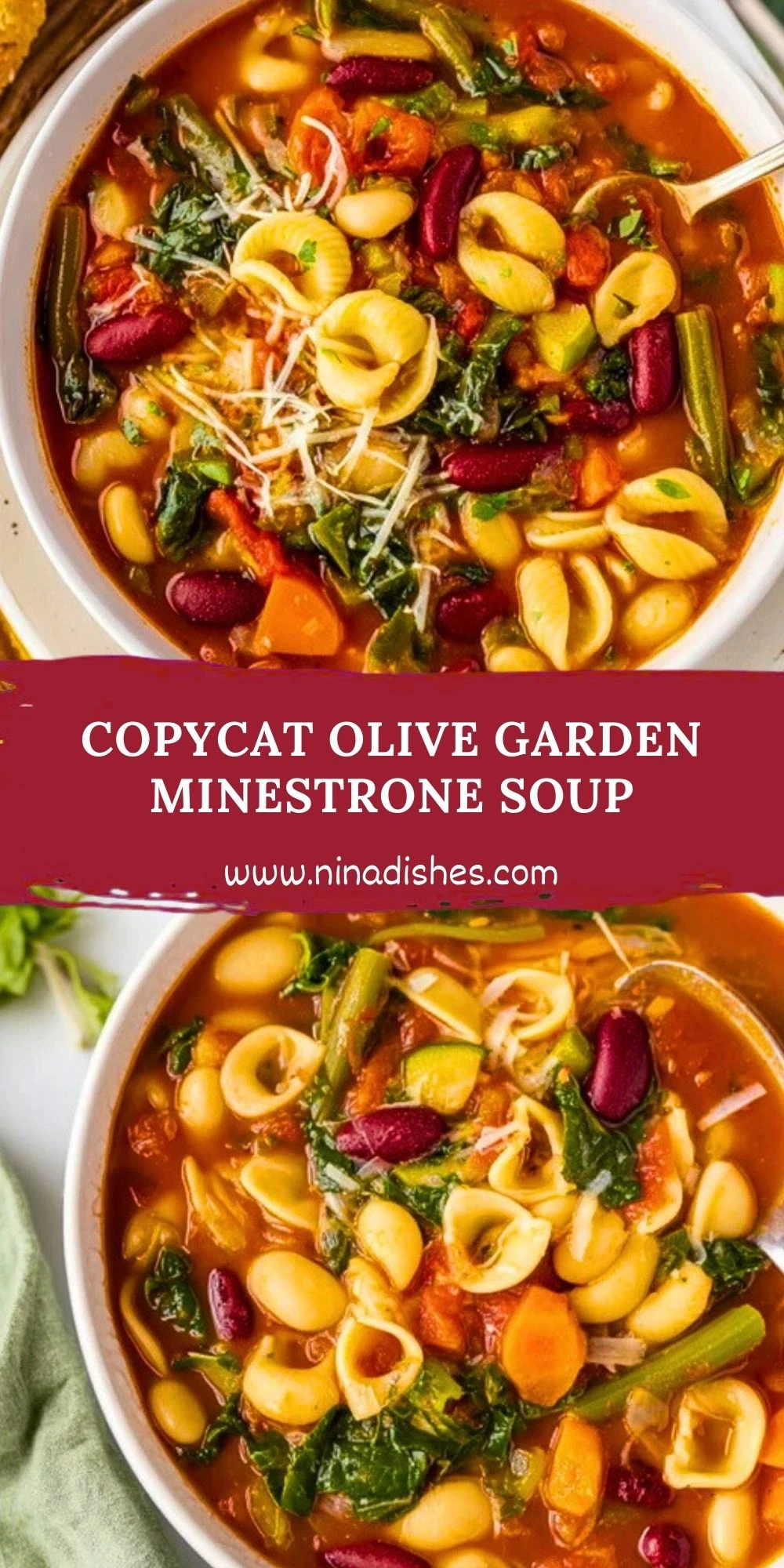 Copycat Olive Garden Minestrone Soup