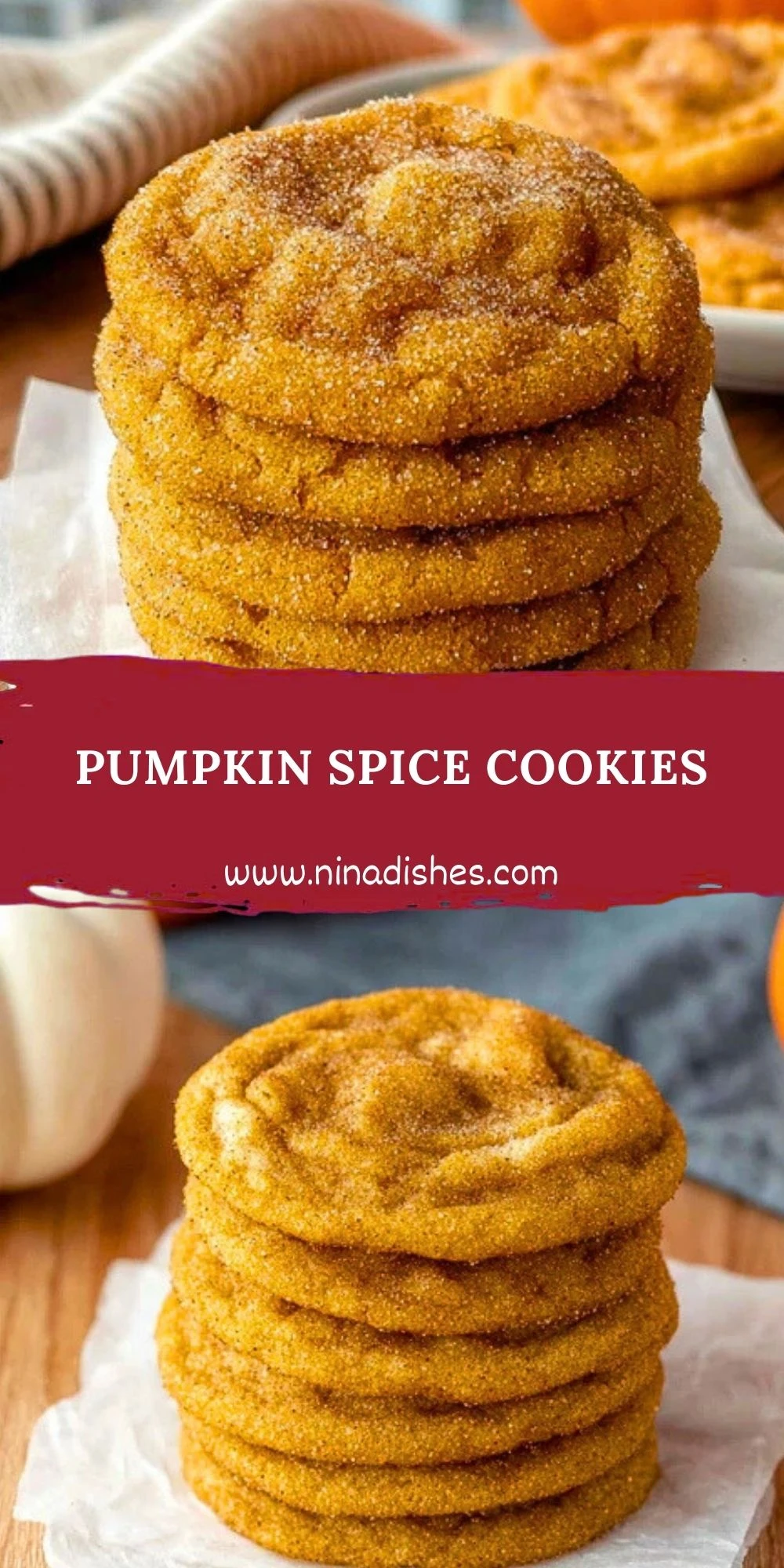 Pumpkin Spice Cookies