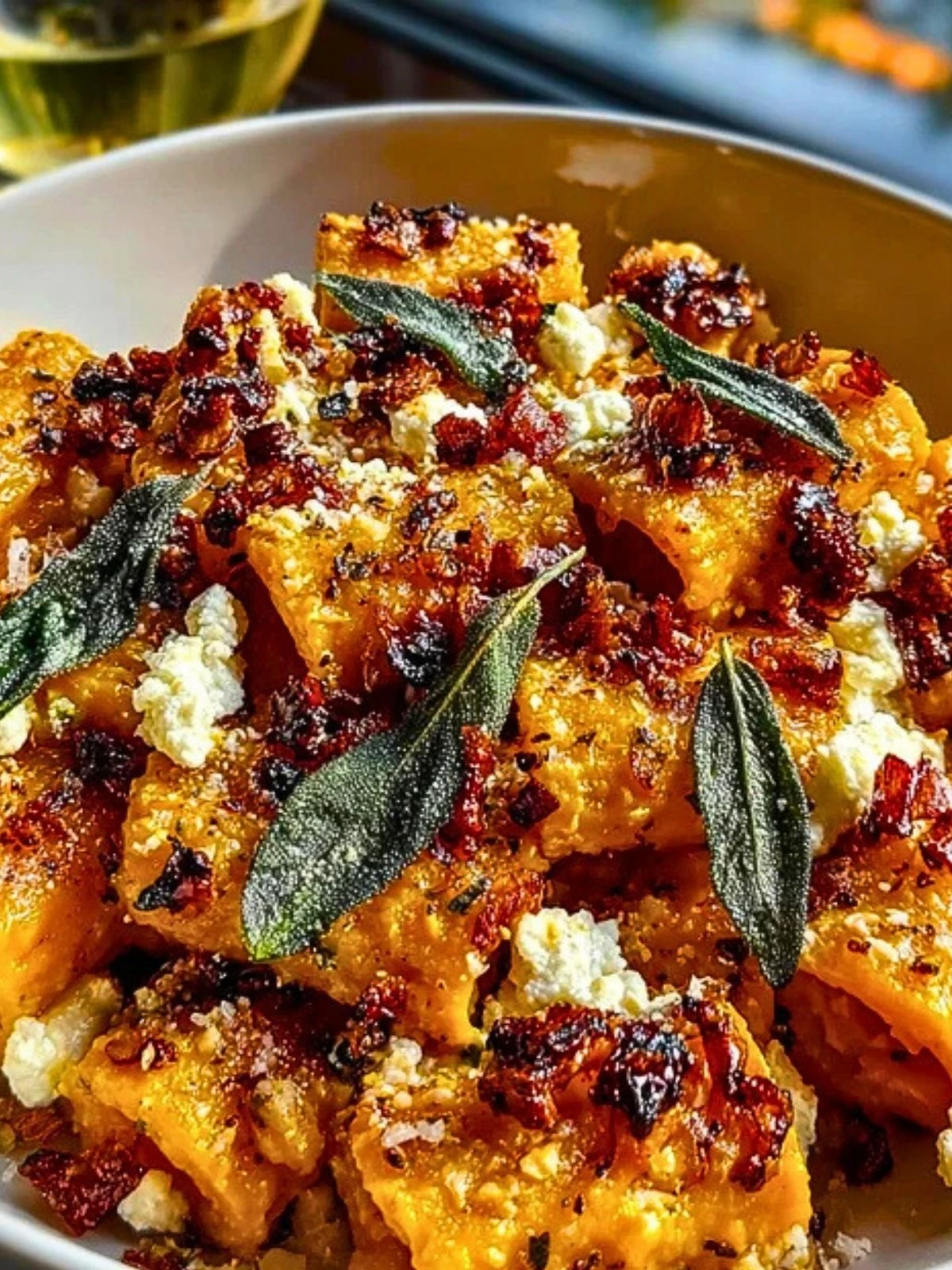 Sweet Potato Goat Cheese Sage