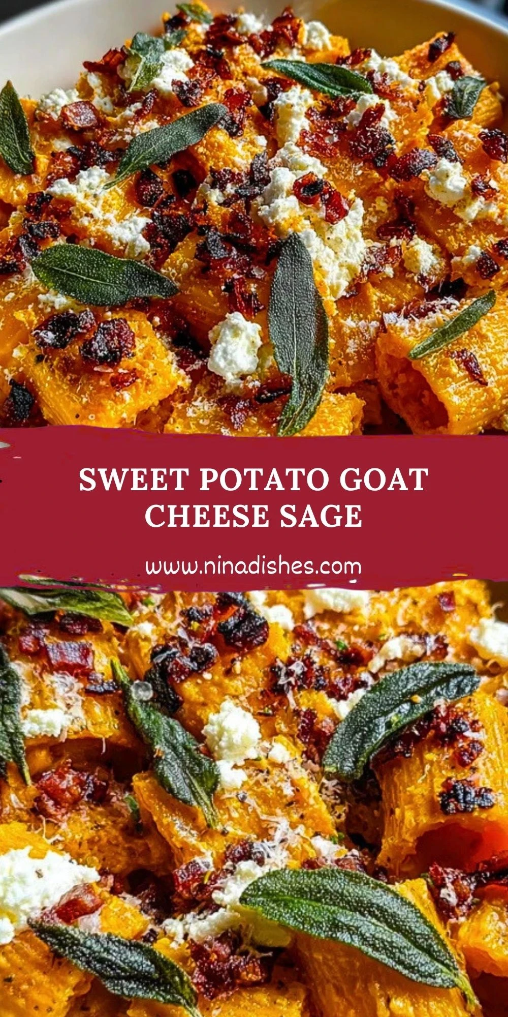 Sweet Potato Goat Cheese Sage